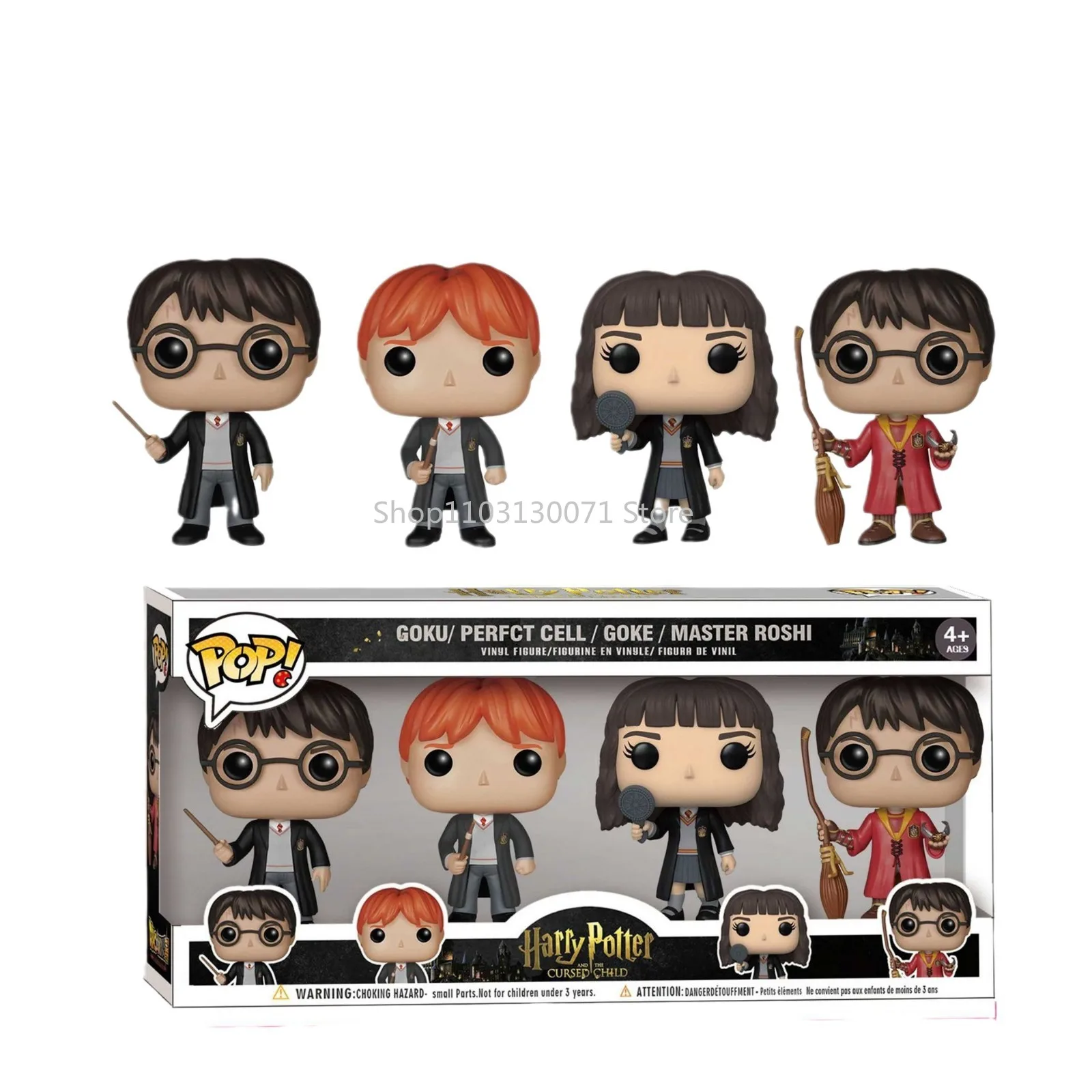 4PCS-SET-Pop-Harry-Potter-Ron-Hermione-Snape-Dobby-Luna-Lord-Voldemort ...