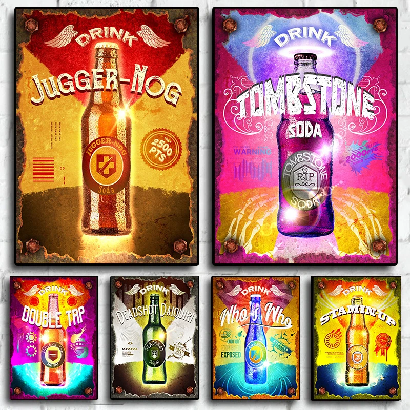 Modern-Warfare-Call-of-Duty-Video-Game-Perk-a-Cola-Posters-Prints ...