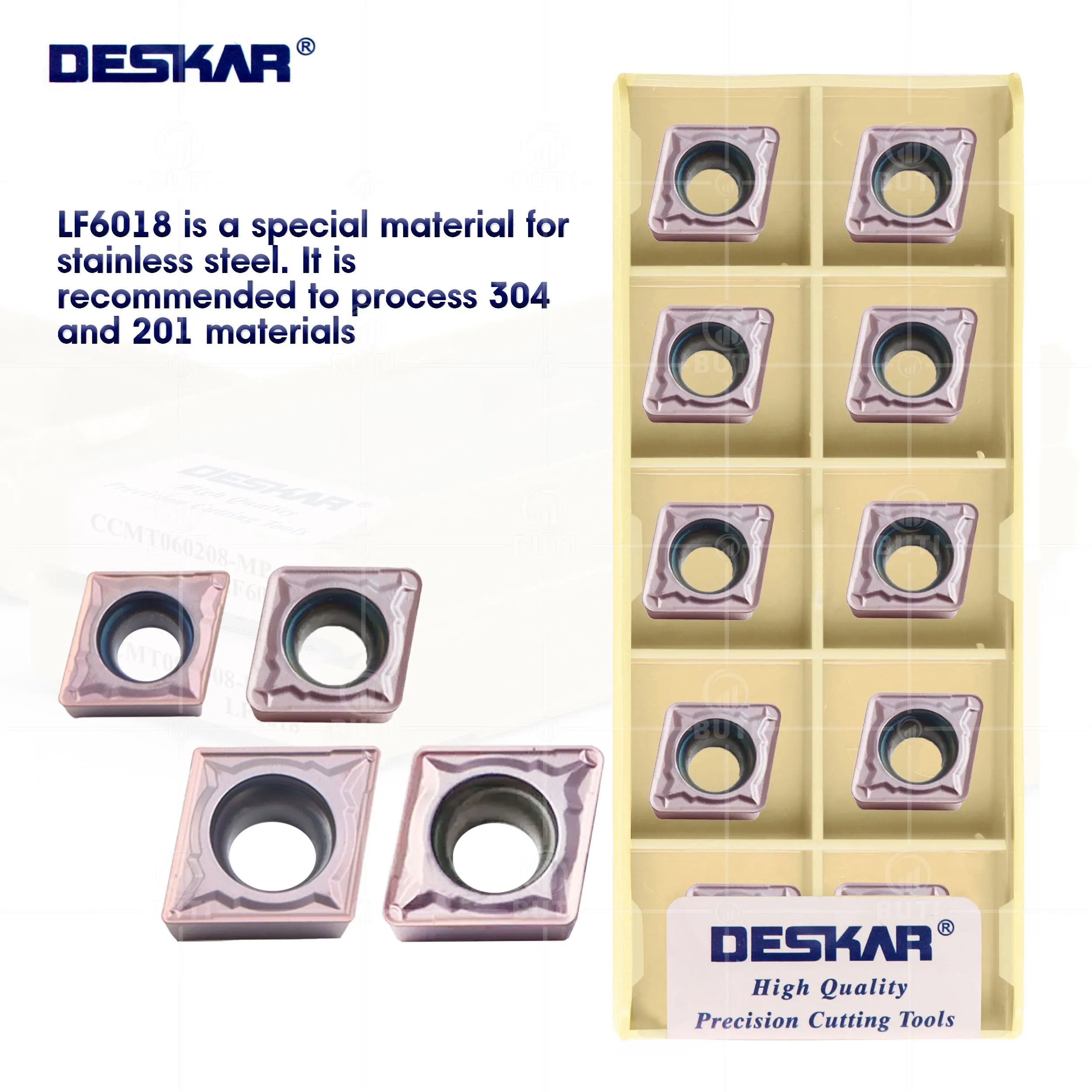 Deskar-cortador-de-torno-CNC-insertos-de-carburo-alta-calidad-100-Original-CCMT060204-CCMT060208 ...