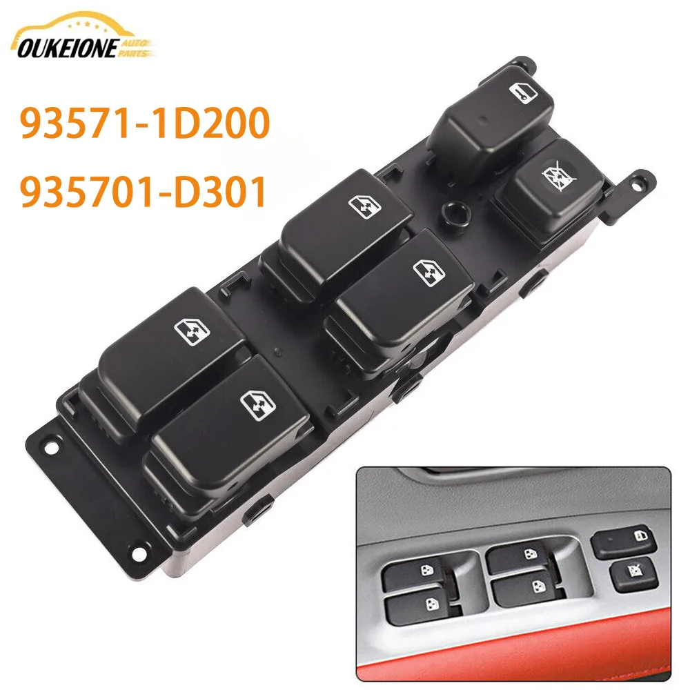 93571-1D200-for-Kia-Carens-Rondo-2007-2012-Electric-Master-Power-Window ...
