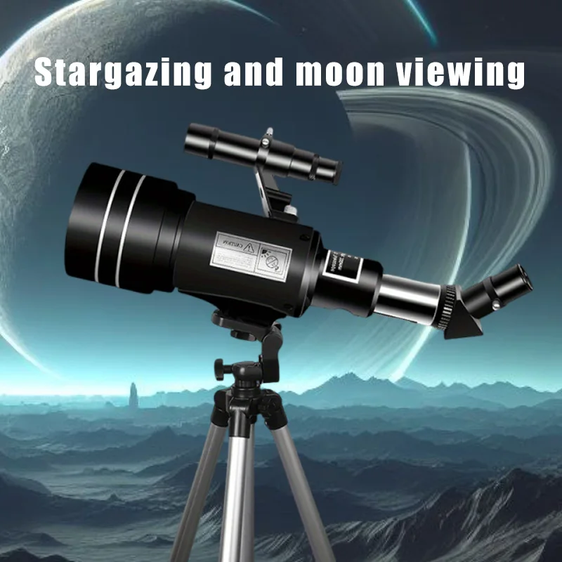 30070 all-black astronomical telescope, 15-150x zoom telescope ...