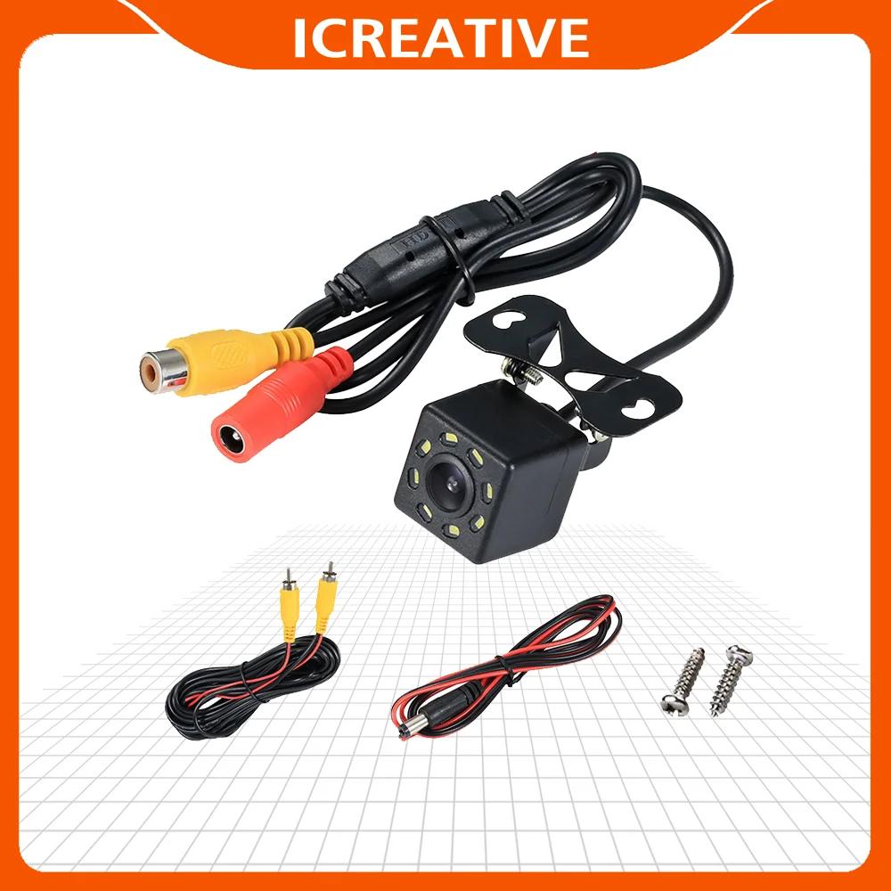 Reverse Camera Led Parking Achteruitrijcamera Omkeren Backup Waterdicht ...