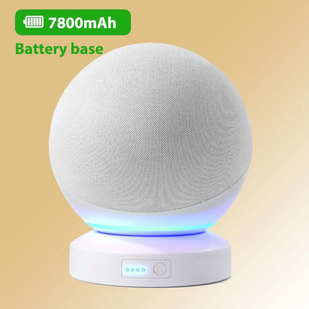 Portable-Battery-Base-for-Alexa-Echo-4th-Gen-Large-Capacity-7800mAh ...