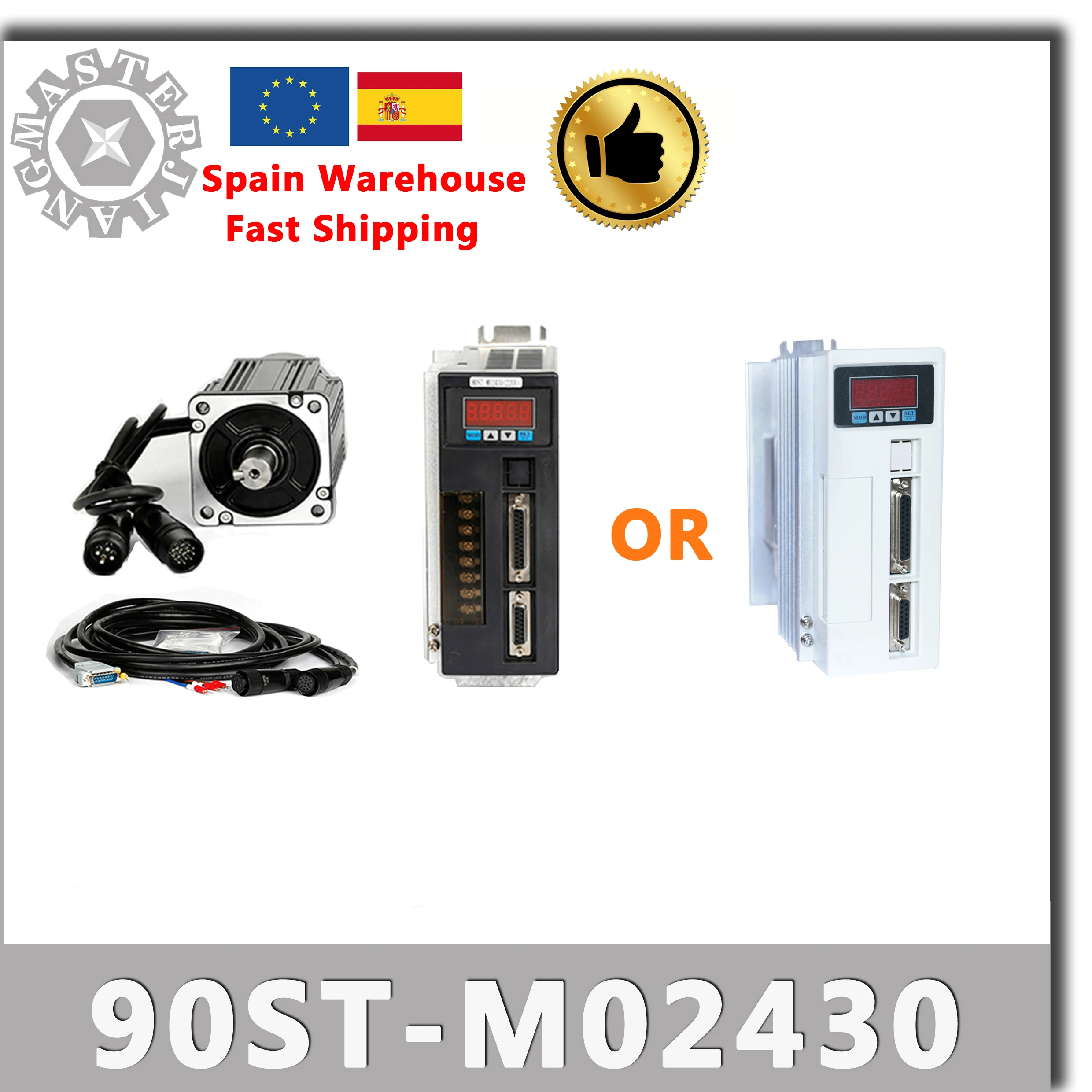 90ST-M02430-220V-750W-AC-Servo-motor-3000RPM-2-4-N-M-0-75KW-servomotor ...