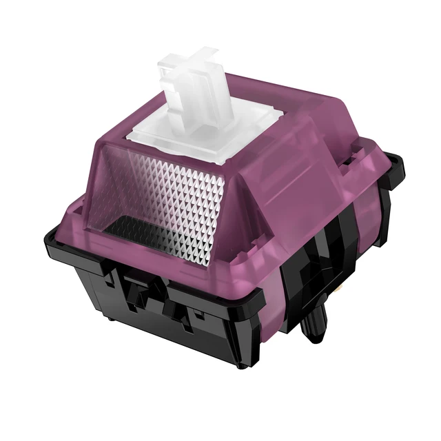 DUROCK Black Lotus Linear Switch 2023 63.5g Extended Long Spring ...