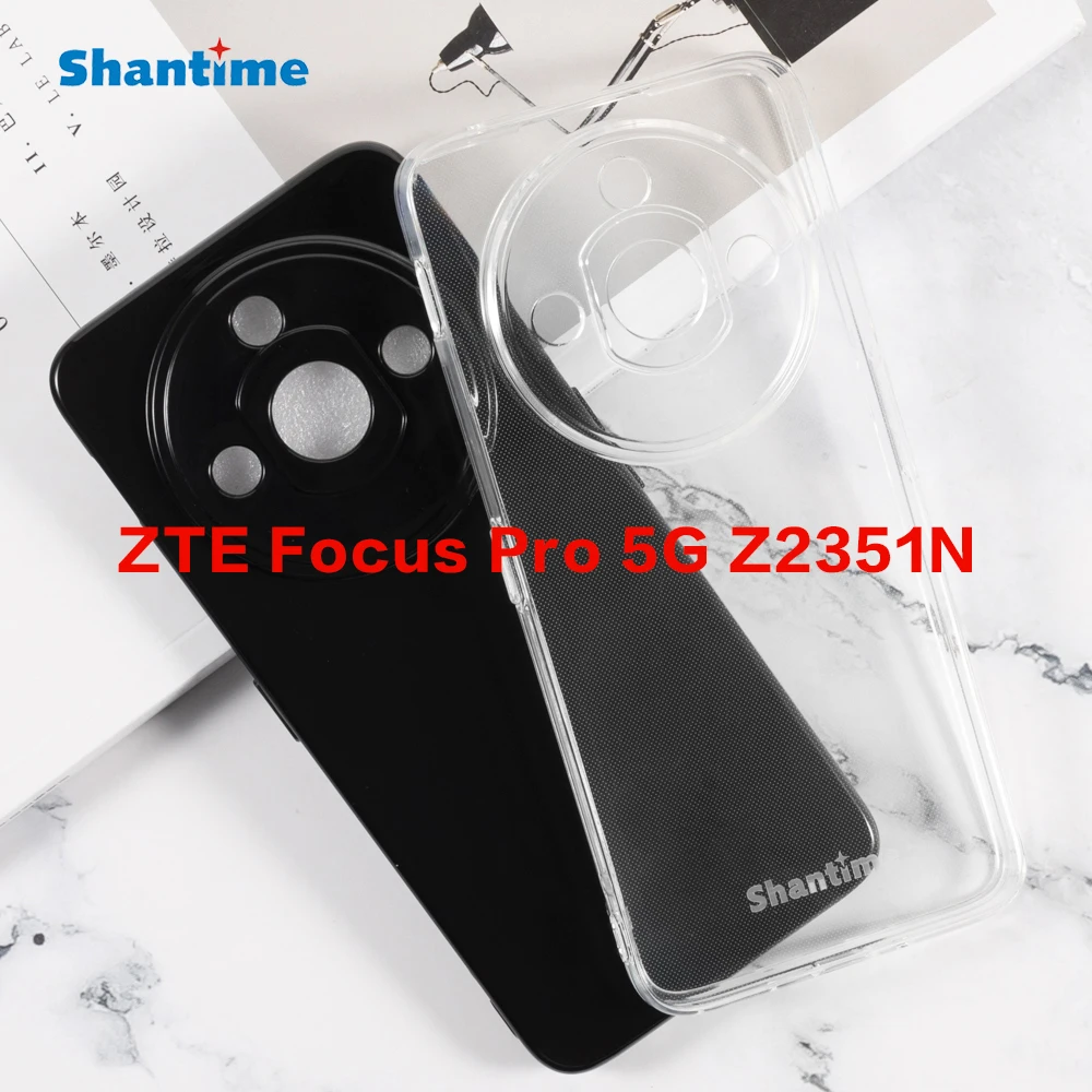 For ZTE Focus Pro 5G Z2351N Gel Pudding Silicone Phone Protective Back ...