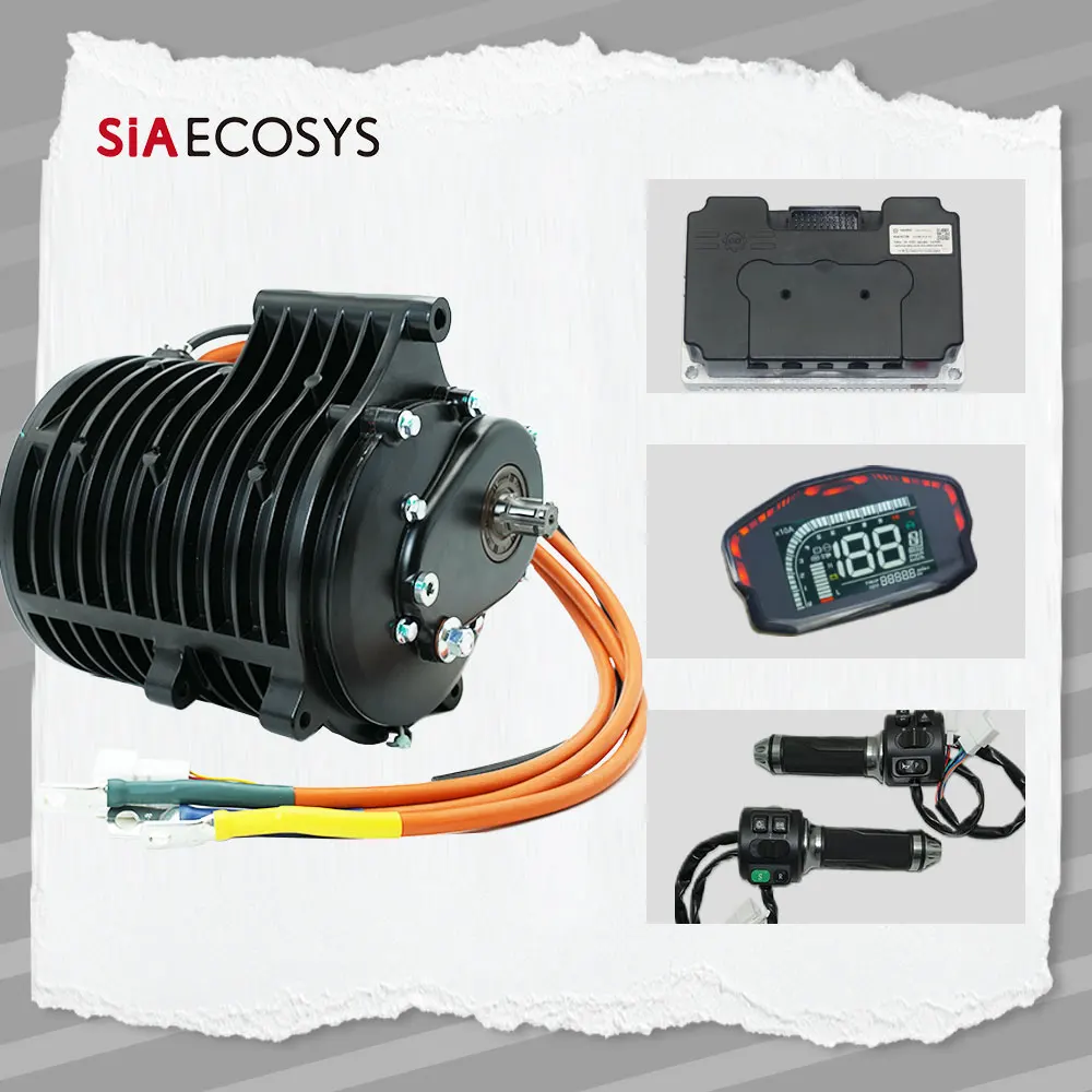 QS MOTOR 3000W QS 138 70H V3 Mid Drive Motor and Fardriver Controller ...
