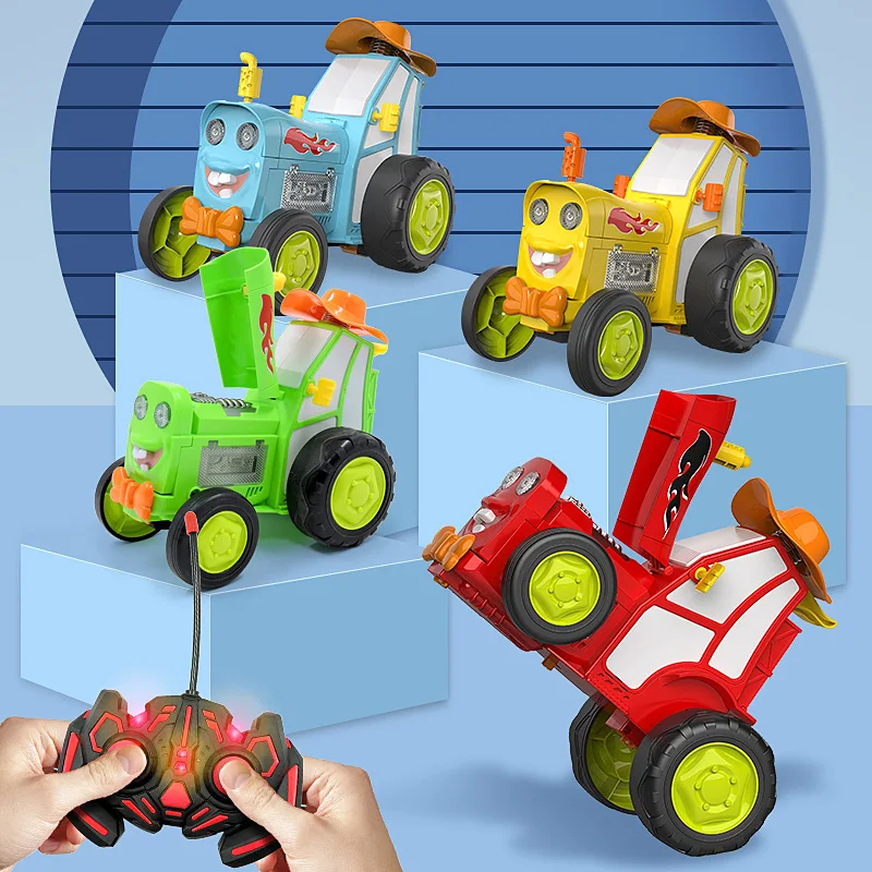 2024 New Crazy Jumping Tractors with Music Lights - FunToyLab