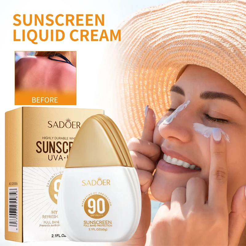 SPF-90-Sunscreen-Long-Lasting-UV-Protector-Whitening-Sunblock ...