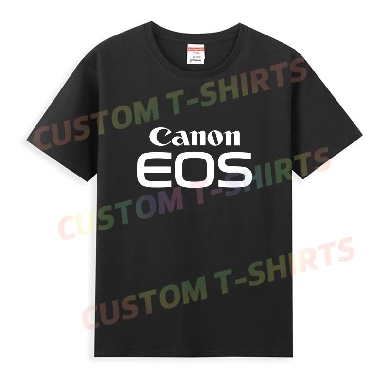 2024-Men-T-Shirt-Casual-New-Canon-EOS-Series-Camera-Logo-T-shirt ...