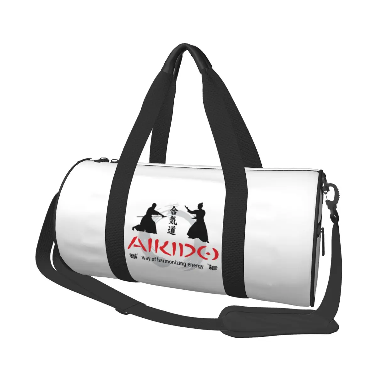 Aikido Practitioner Gym Bag Japanese Martial Arts Training Sports Bags ...