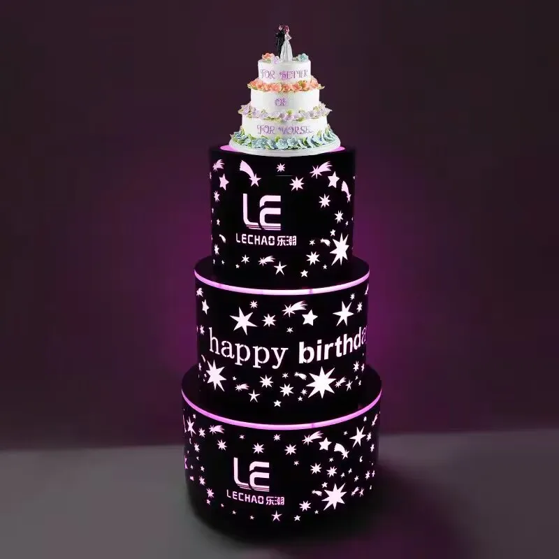 Customzied-LED-Luminous-Happy-Birthday-Cake-Bottle-Presenter-Wine ...