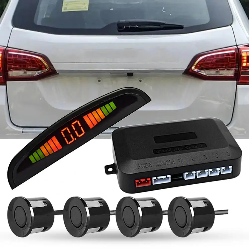 Car-Parktronic-LED-Parking-Sensor-Kit-Backlight-Display-with-Switch ...