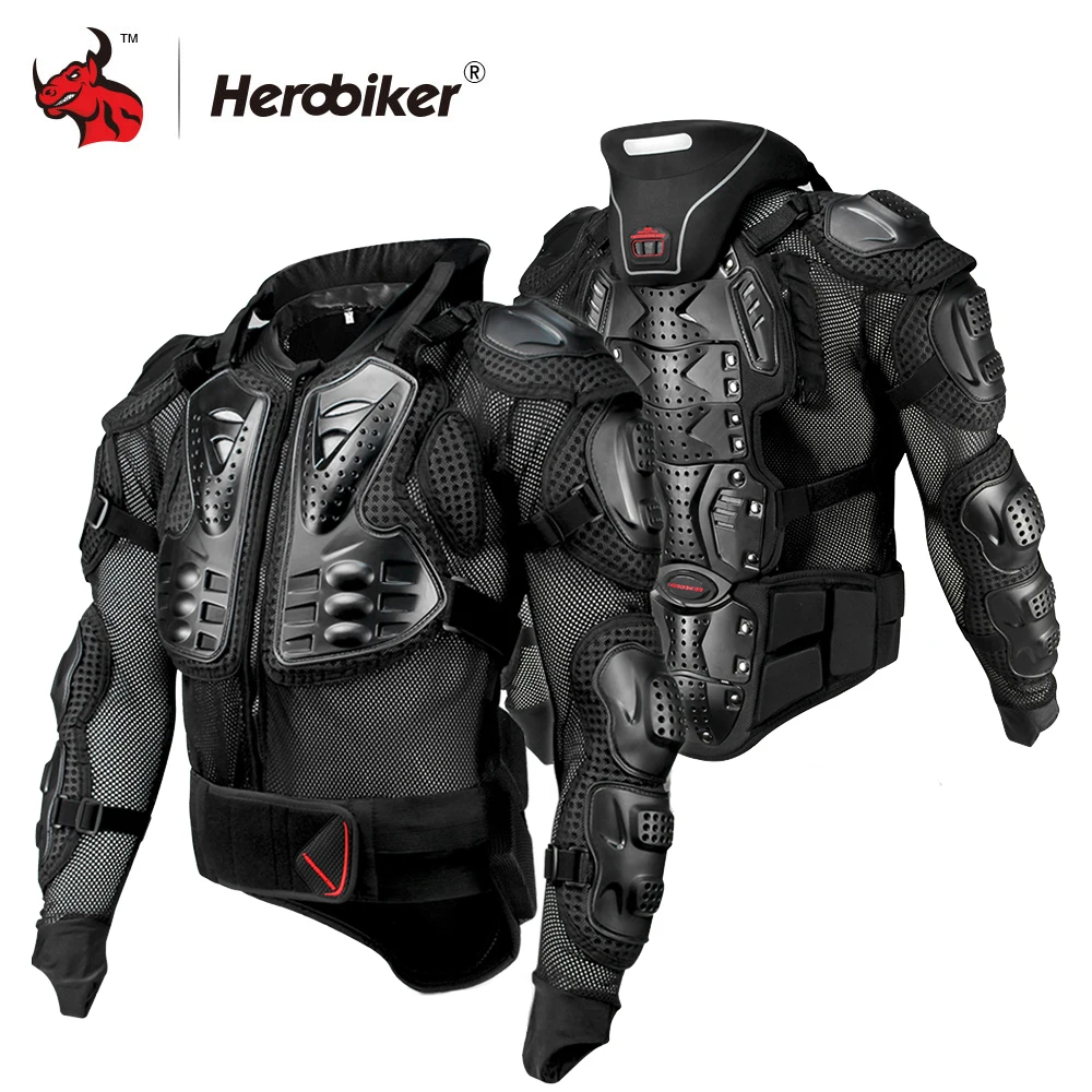 HEROBIKER-Motocross-Protective-Jacket-Motorcycle-Armor-Jacket-Moto ...