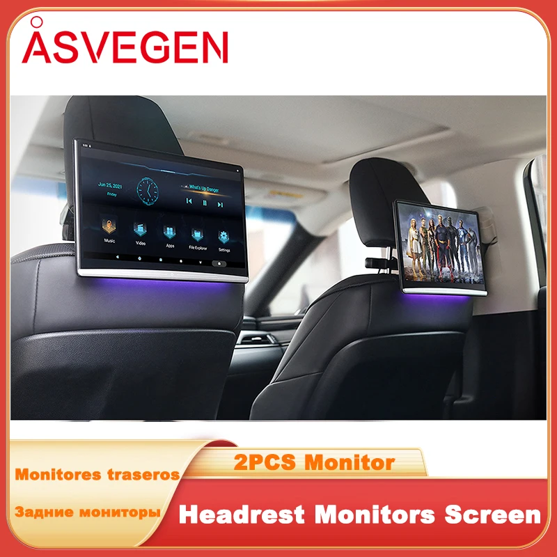 14-Inch-Universal-Car-Headrest-Rear-Monitor-HDMI-4K-Video-Player ...