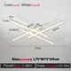Black chandelier square bedroom lamps living room lamp led ceiling lamp ...