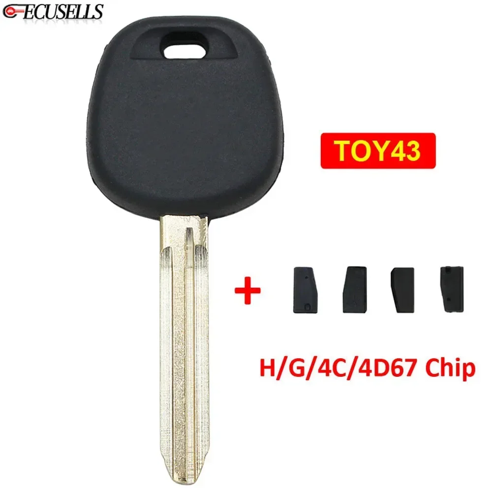 Ecusells Remote Car Key Transponder Key Ignition H G 4C 4D67 Chip for ...