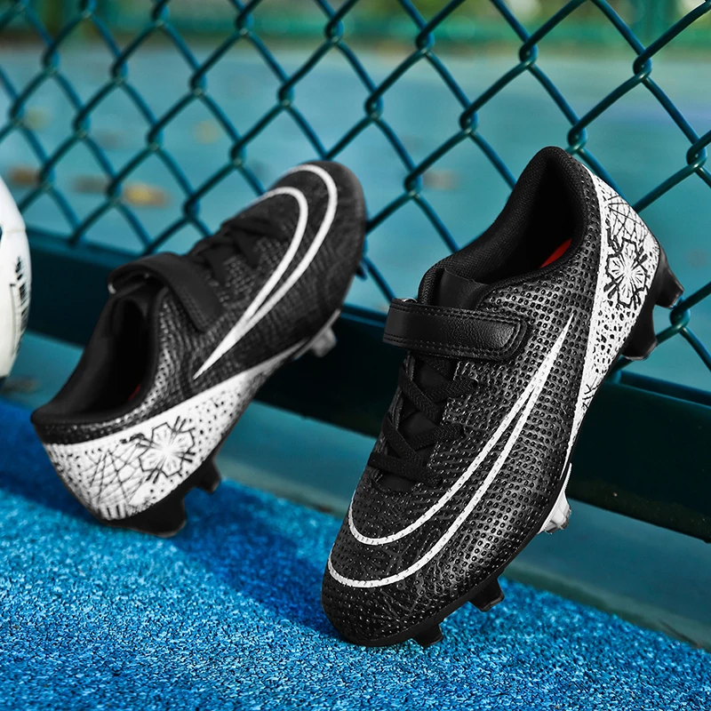 Kids-Soccer-Shoes-Low-Football-Ankle-Boots-Boys-Girls-Studded-Soccer ...