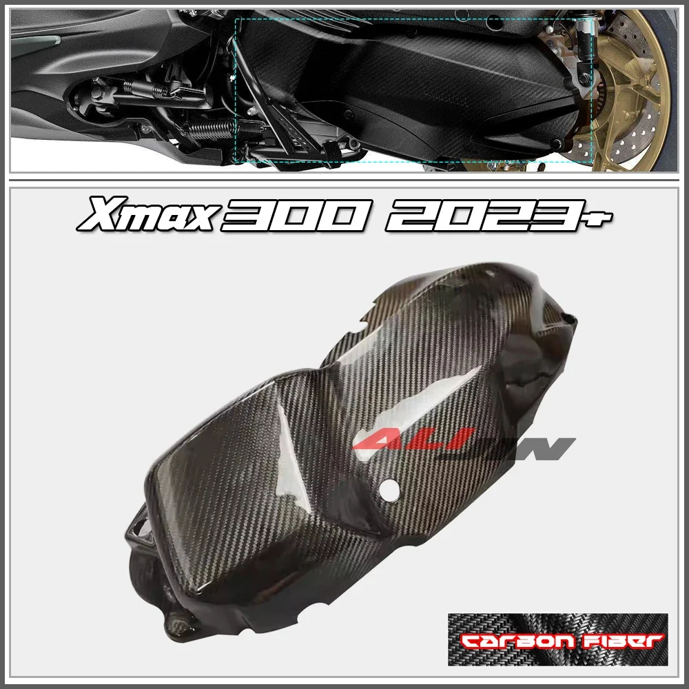 100-Real-Carbon-fiber-Motorcycle-Rear-Conveyor-belt-Swingarm-Left-Cover ...