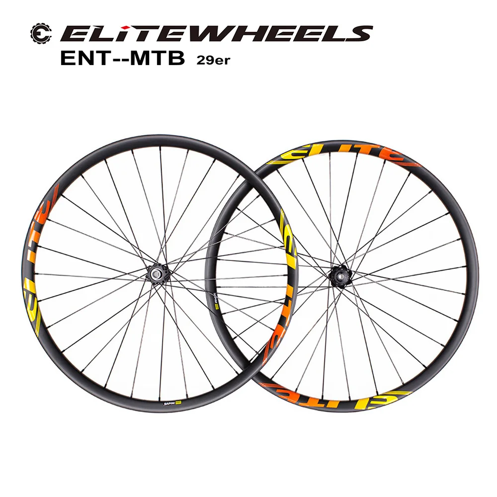 ELITEWHEELS 29er MTB Carbon Wheels Ultralight 28mm Width 24 Depth ...