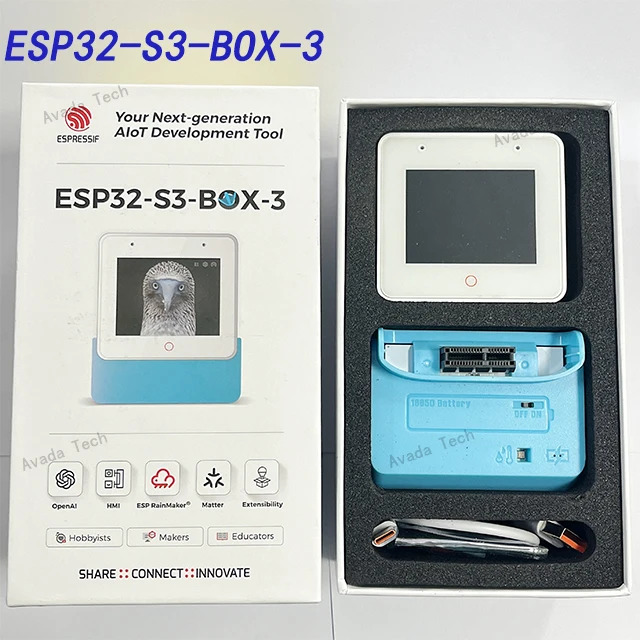 Avada Tech Esp32 S3 Box 3 On Espressifs Esp32 S3 Wi Fi Bluetooth 5 Le Soc