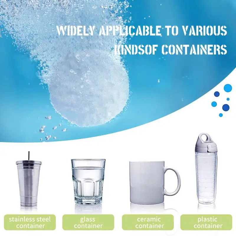 Water-Bottle-Cleaning-Tablets-Scale-Cleaning-Effervescent-Tablets ...