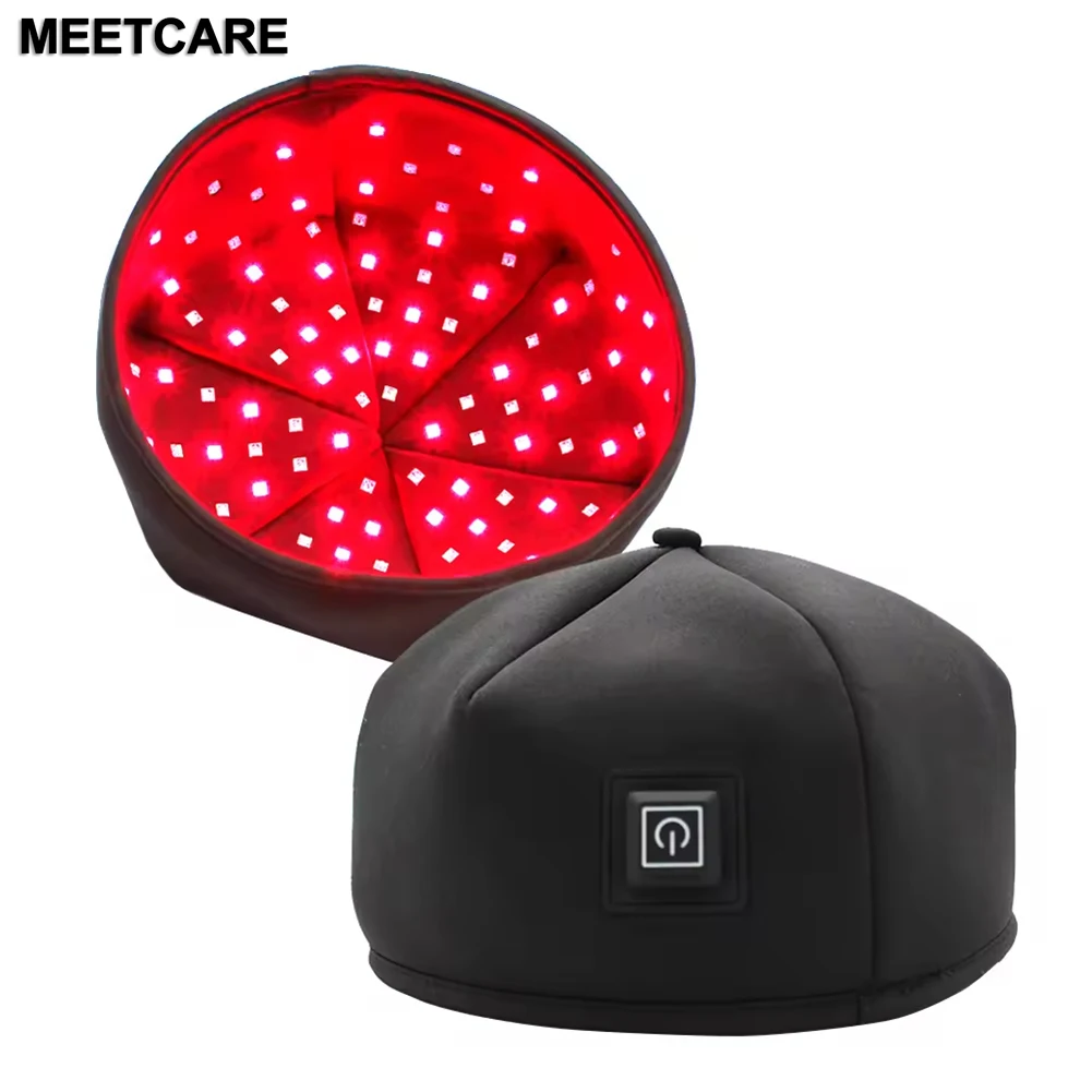 3D Infrared LED Red Light Hat NIR Infra Therapy Helmet Cap 660nm 830nm ...