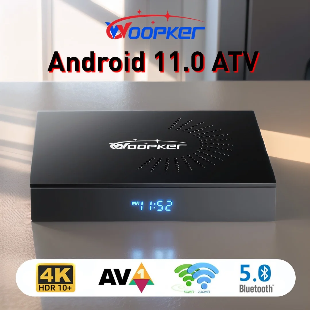 Woopker-KW2-ATV-TV-Box-Android-11-Amlogic-S905W2-4GB-32GB-64GB-Dual ...