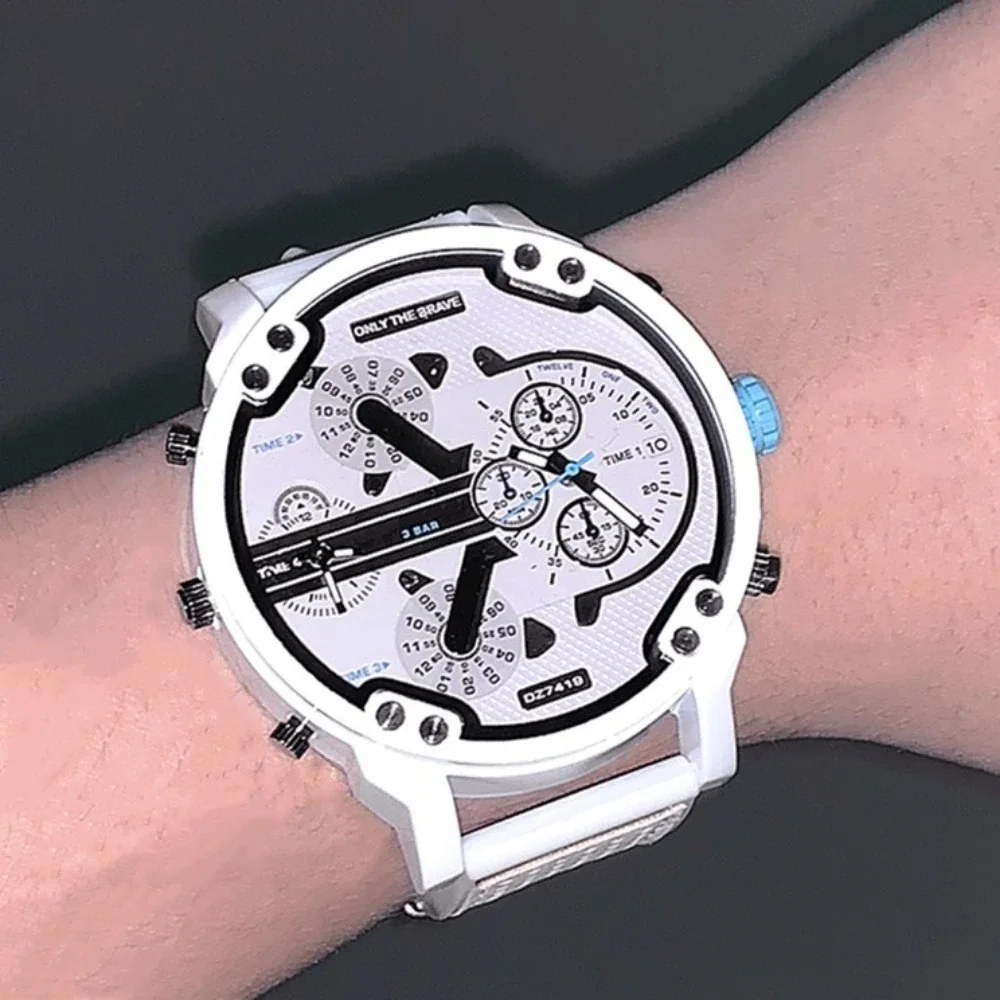 Watches-for-Men-Big-Large-Dial-Watch-New-Fashion-Individual-Silicone ...