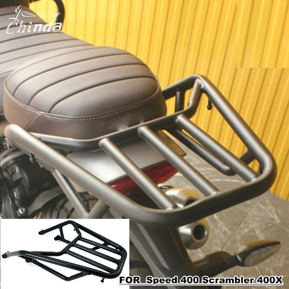 NEW-2024-Motorcycle-Rear-Luggage-Rack-Cargo-Carrier-For-Triumph-Speed ...