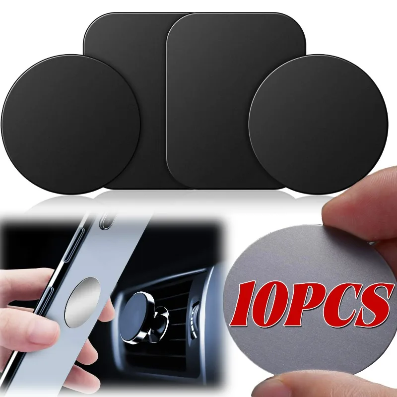 Replacement-Metal-Plates-Set-for-Magnetic-Car-Mount-Phone-Holder-Black ...