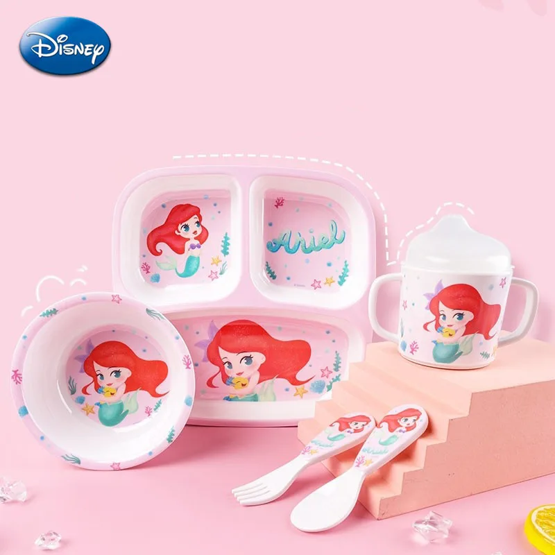 Disney-The-Little-Mermaid-Kids-Spoon-Fork-Tableware-Cartoon-Mermaid ...