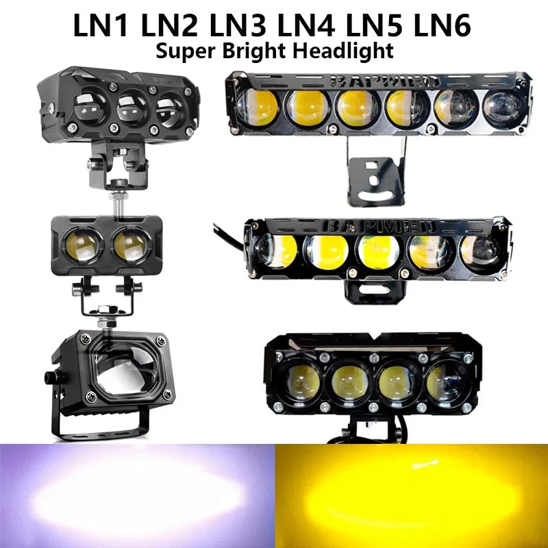LN2-LN3-LN4-LN5-LN6-Laser-Gun-Mini-Driving-Light-Motorcycle-Light-60W ...
