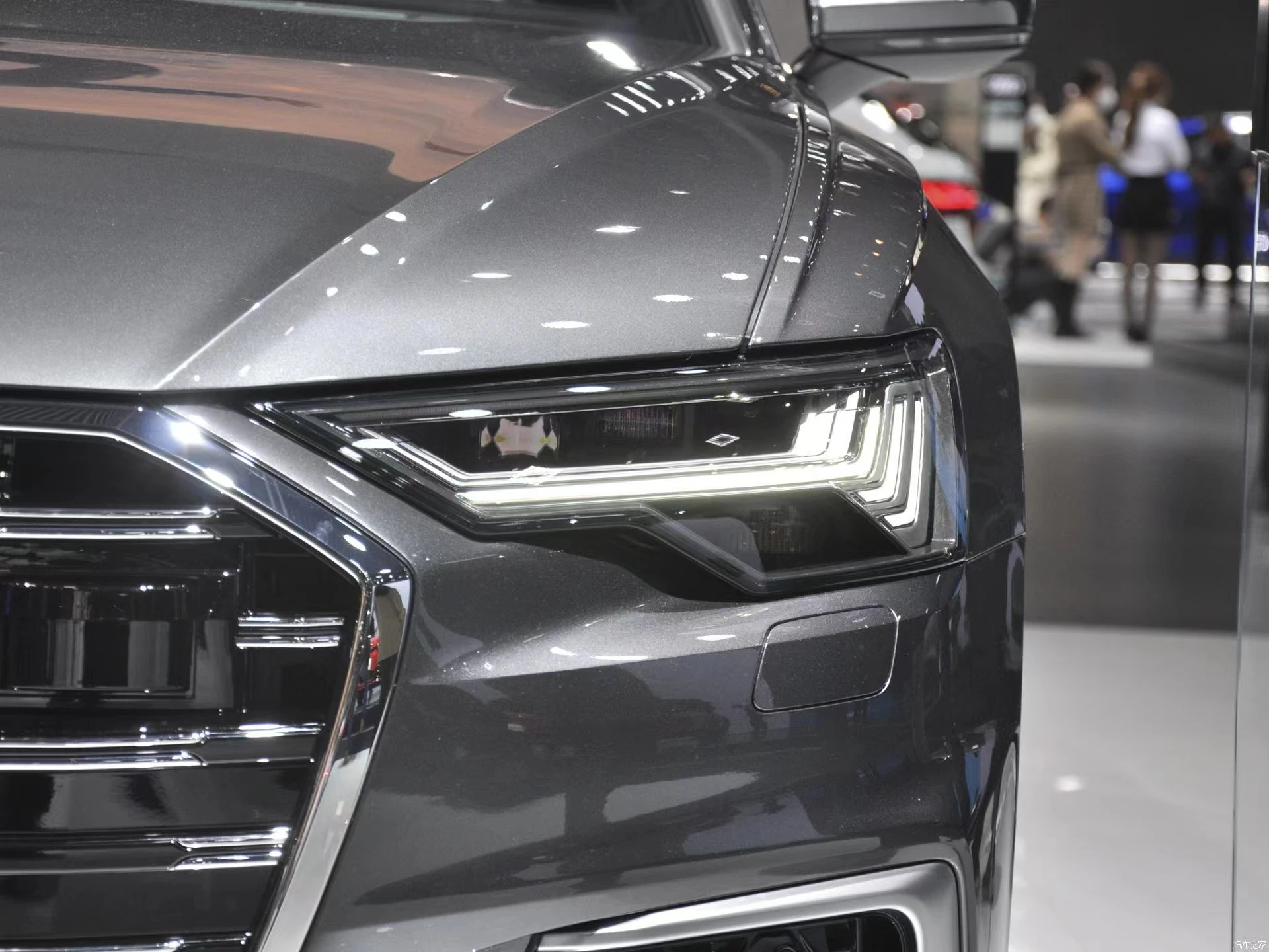 아우디 A6 C8 헤드라이트에 적합 2018 2022 A6 C8 매트릭스 헤드램프, LED 업그레이드, 높은 구성 플러그 앤 ...