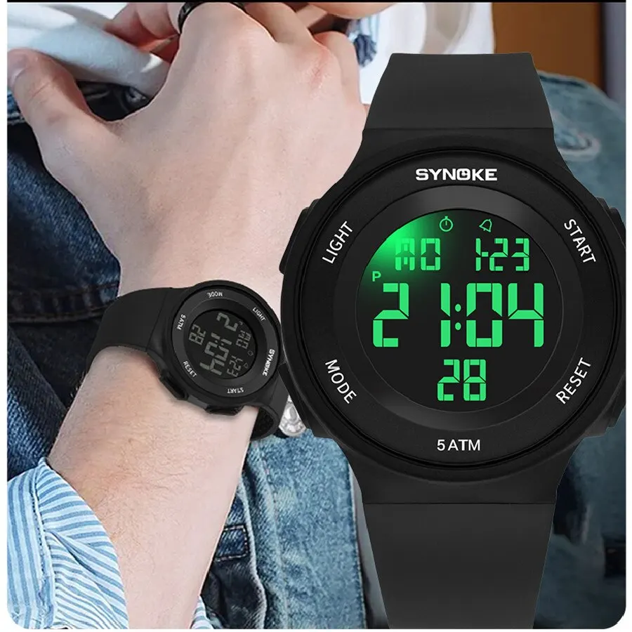 SYNOKE-reloj-electr-nico-multifunci-n-para-hombre-y-mujer-pulsera-deportiva-Digital-con-pantalla ...