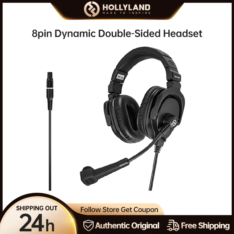 Hollyland-Solidcom-M1-Wireless-Intercom-System-Headset-8pin-Dynamic ...