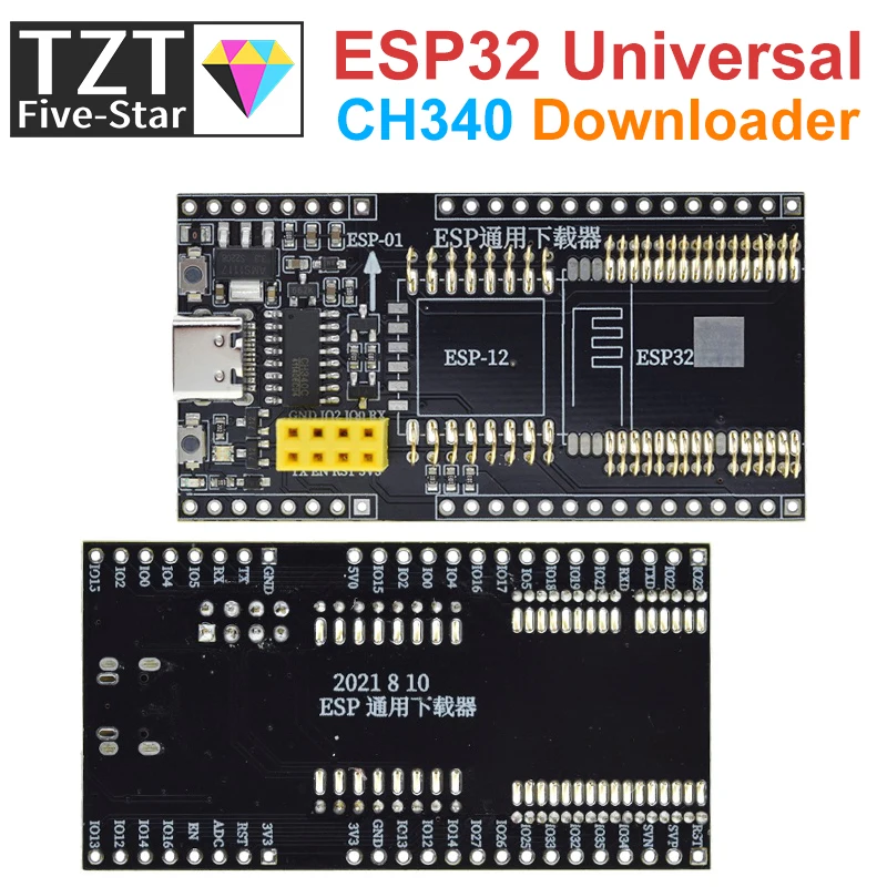 TZT ESP8266 ESP32-WROVER Development Board Test Programmer Socket ...