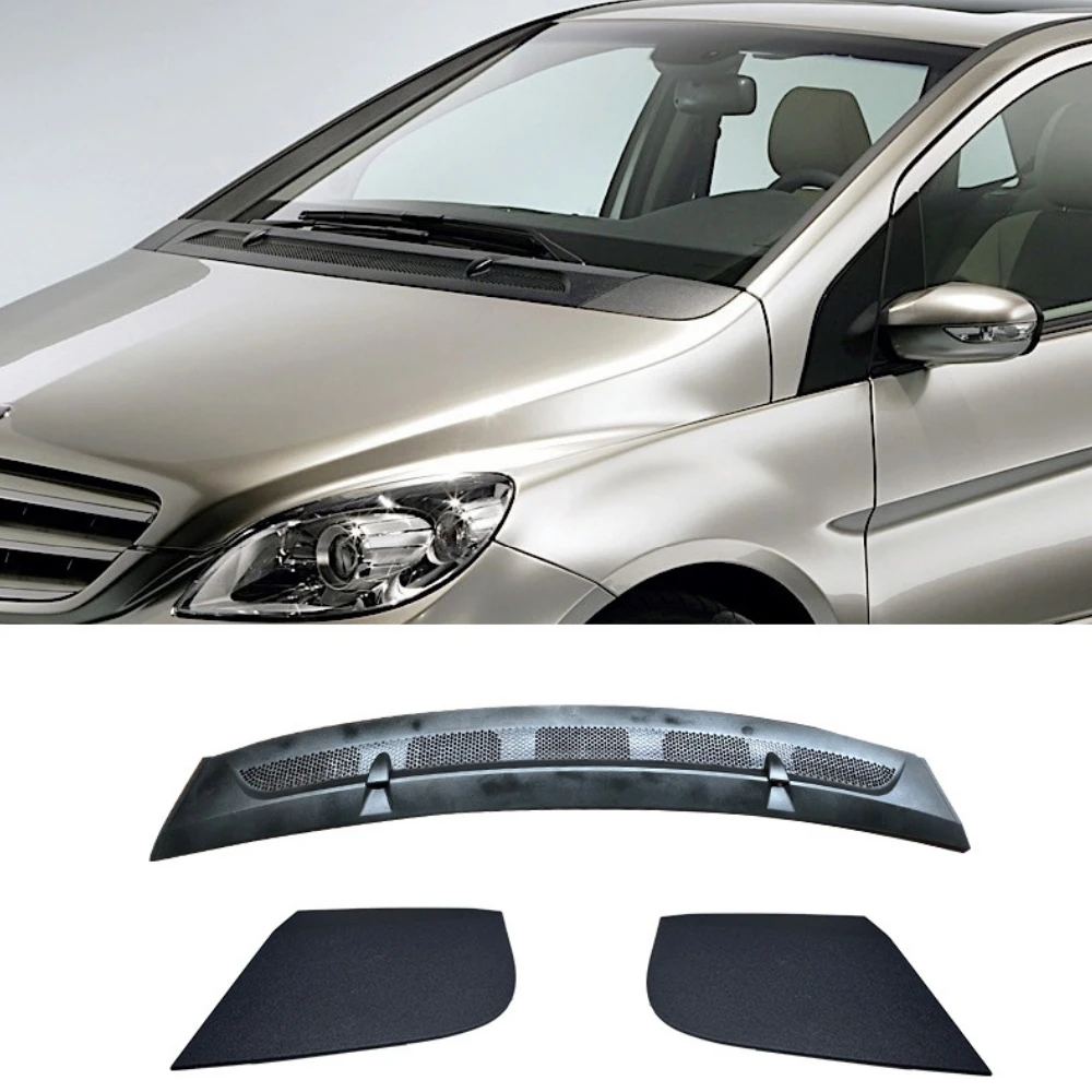 Engine-hood-upper-decorative-panel-drainage-cover-For-Mercedes-Benz-A-B ...