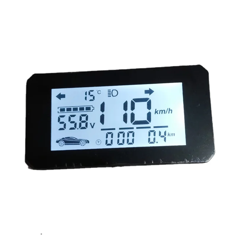 External-Electric-Car-Bicycle-Modification-LCD-Meters-Simple-Type ...