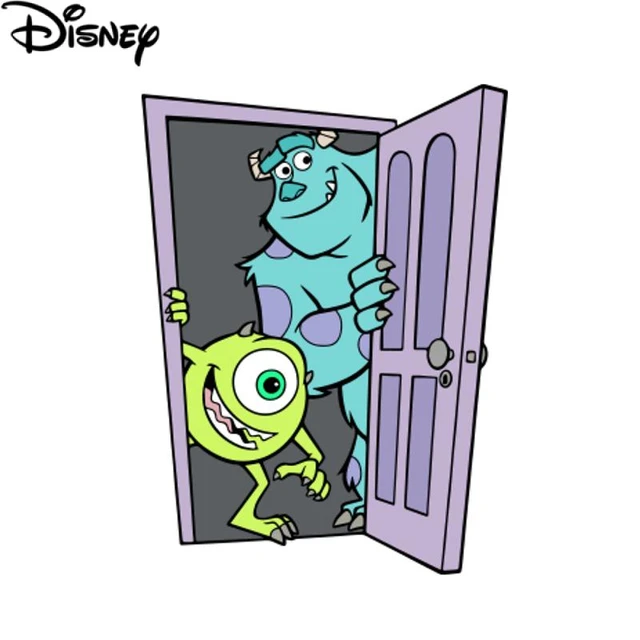 Monsters Inc Sully Door