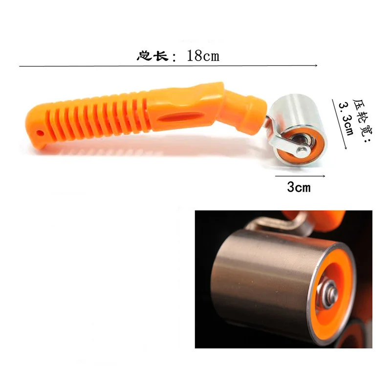 1Pc-Wallpapering-Hand-Pressure-Roller-Stainless-Steel-Bearing-Car ...
