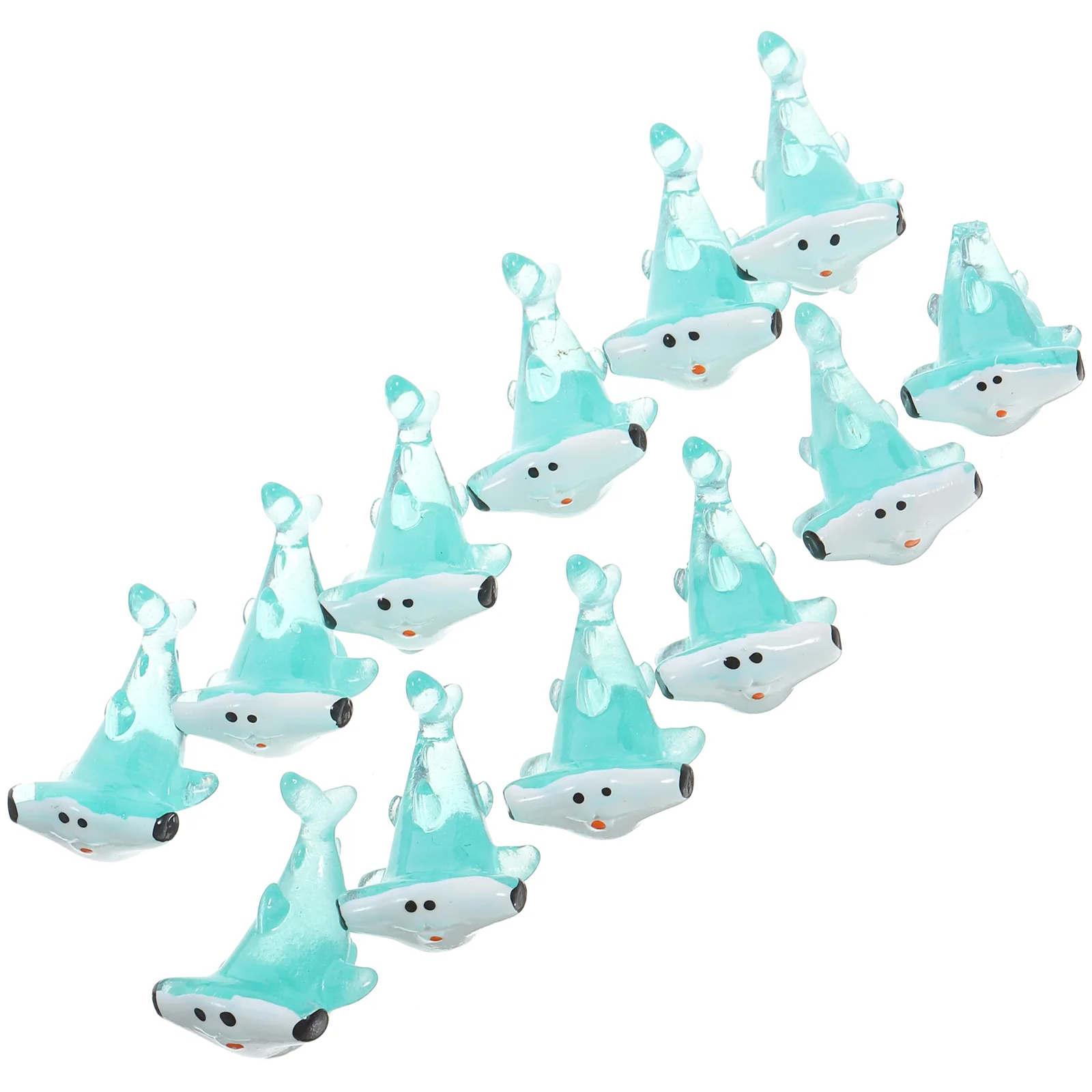 12-Pcs-Mini-Animal-Model-Miniature-Shark-Ornament-Desk-Decor-Micro ...