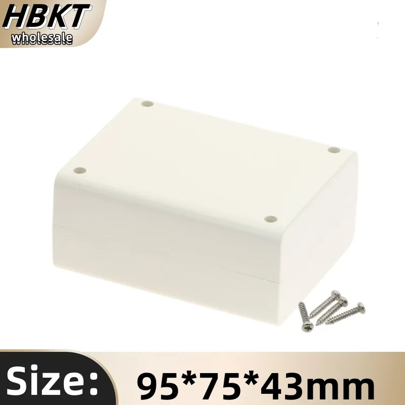1pcs 95x75x43mm Plastic Case Electronic Instrument Junction Box Power ...