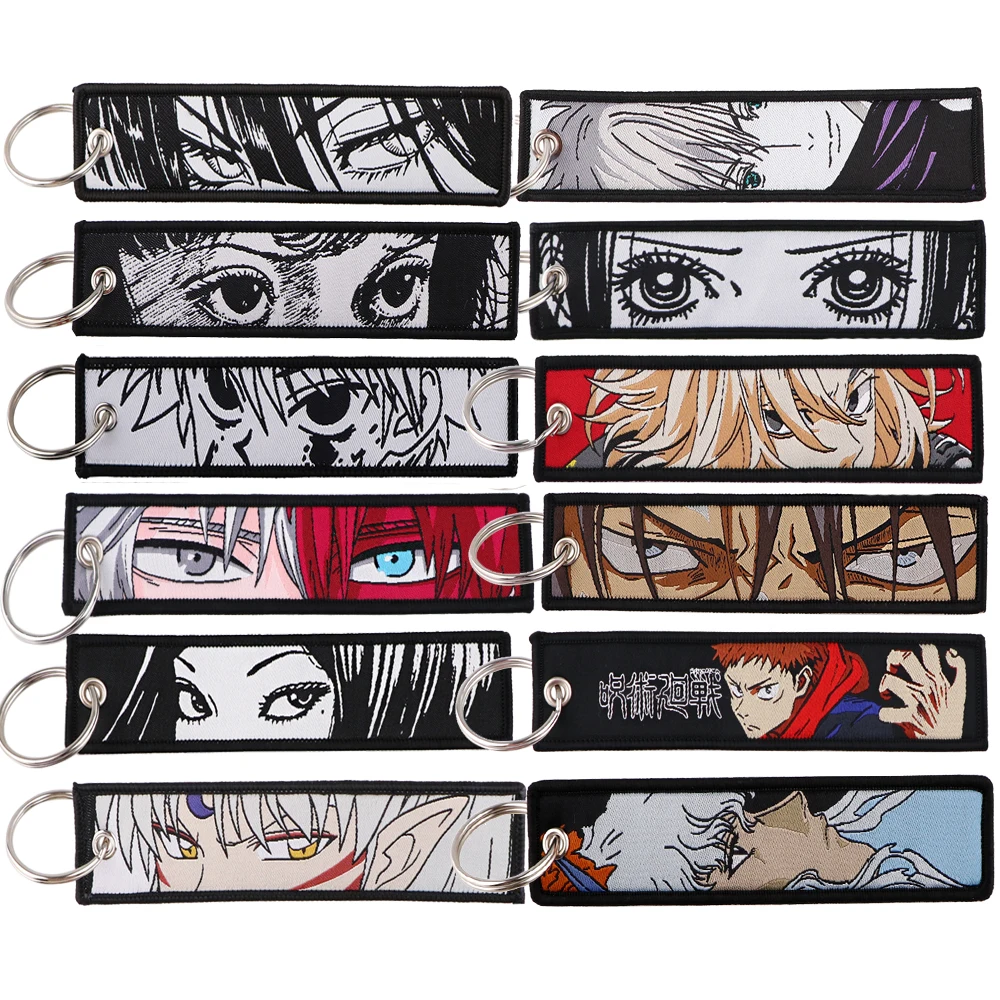 Japanese-Anime-Keychain-for-Motorcycles-Cars-Key-Fobs-Key-Tag ...