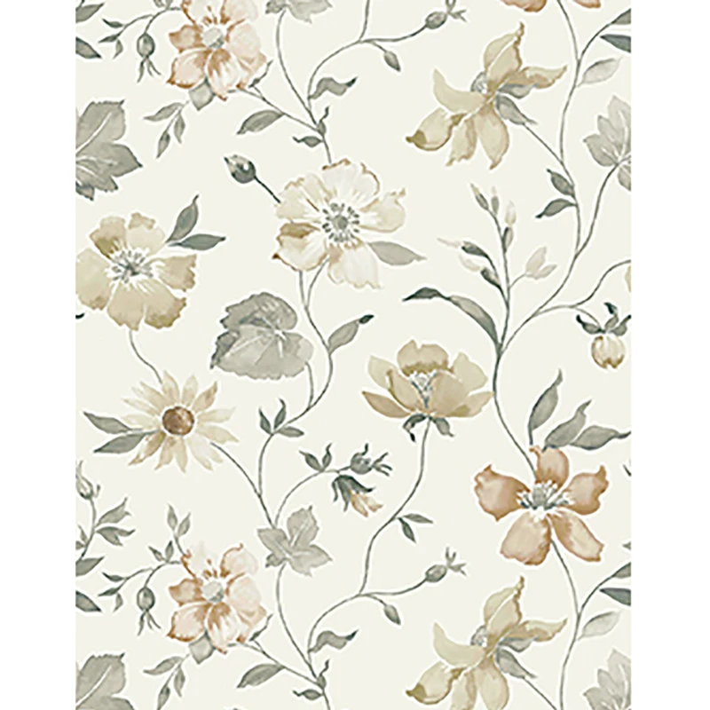 Papel-tapiz-autoadhesivo-de-flores-frescas-para-sala-de-estar ...