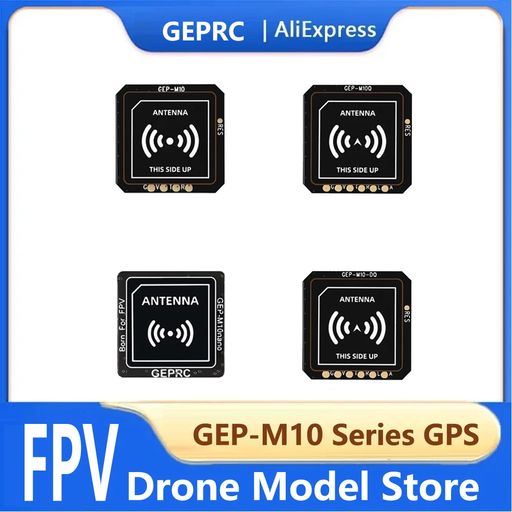 GEPRC GEP-M10-Serie GPS mit integriertem Flash-Chip QMC5883L ...