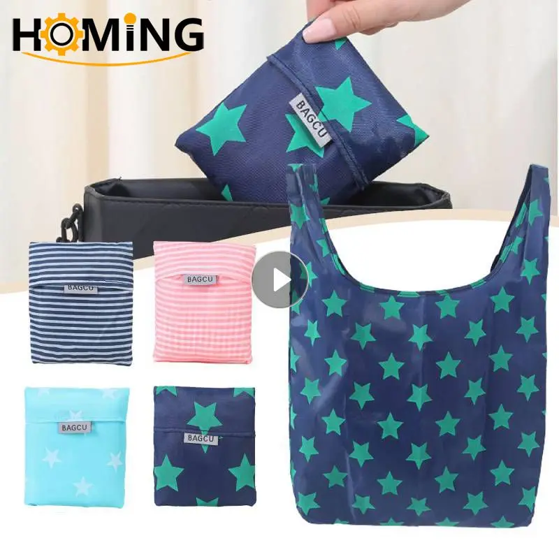 1PC Shopping Bag Eco friendly Bag Hand Shoulder Grocery Bags Shoulder ...