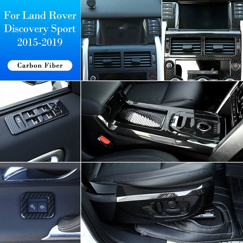 Car-Interior-Carbon-Fiber-Style-Modified-Stickers-For-Land-Rover ...