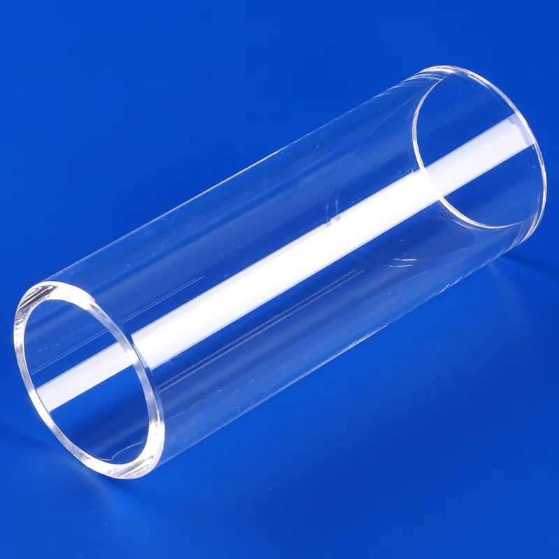 Quartz Capillary Tube OD 2mm to 25mm Silica Single-Bore Glass pipe High ...