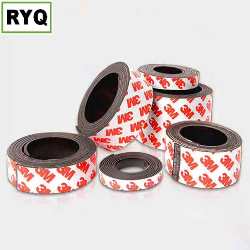 2-Meters-Soft-Magnetic-Strip-Rubber-Magnetic-Tape-Self-Adhesive-Magnet ...